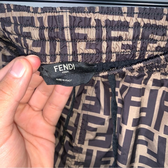 Fendi | Shorts | Fendi Logo Swim Shorts | Poshmark